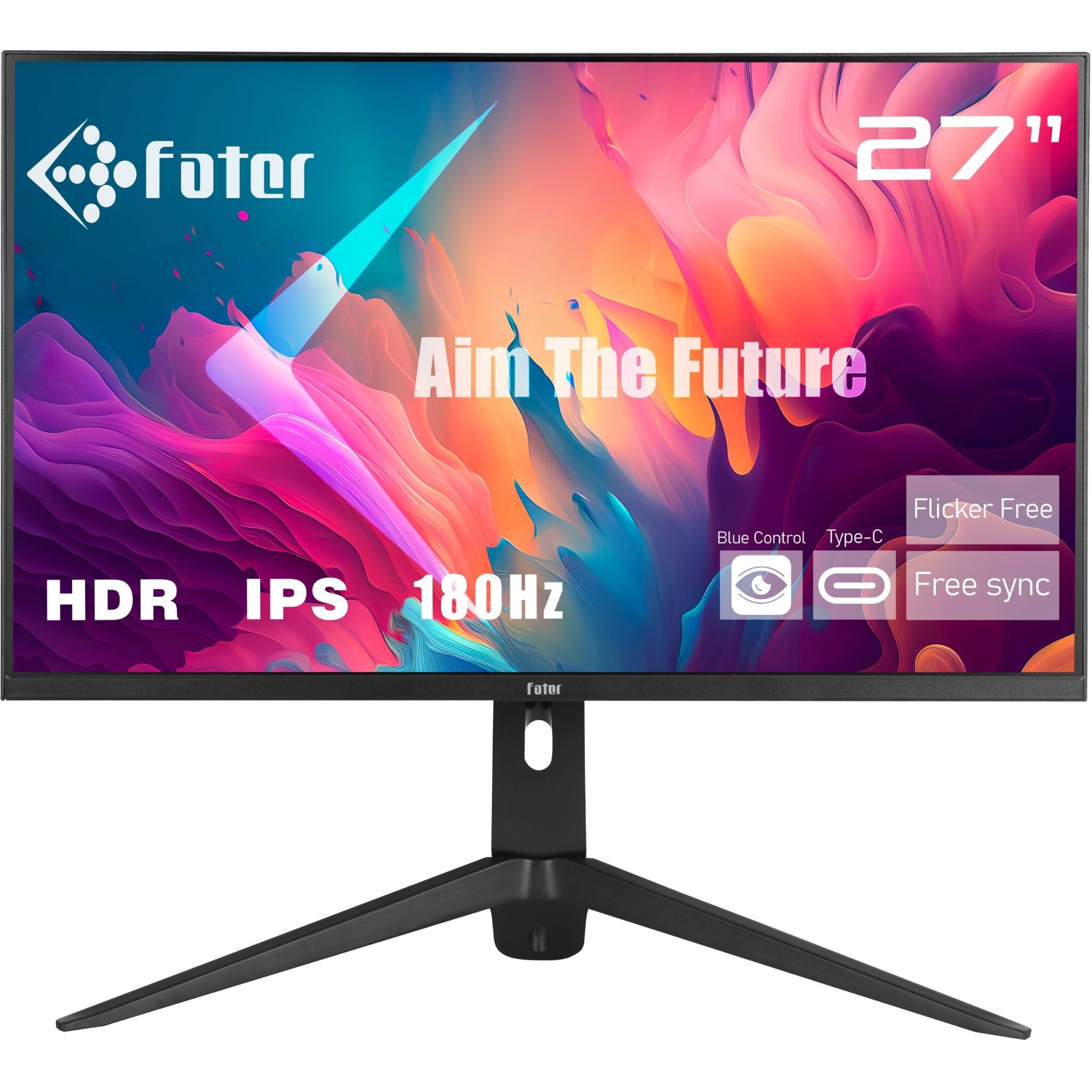 مانیتور گیمینگ 27 اینچ فاطر مدل Fater F27-180B2 – تجارت الکترونیک ایران